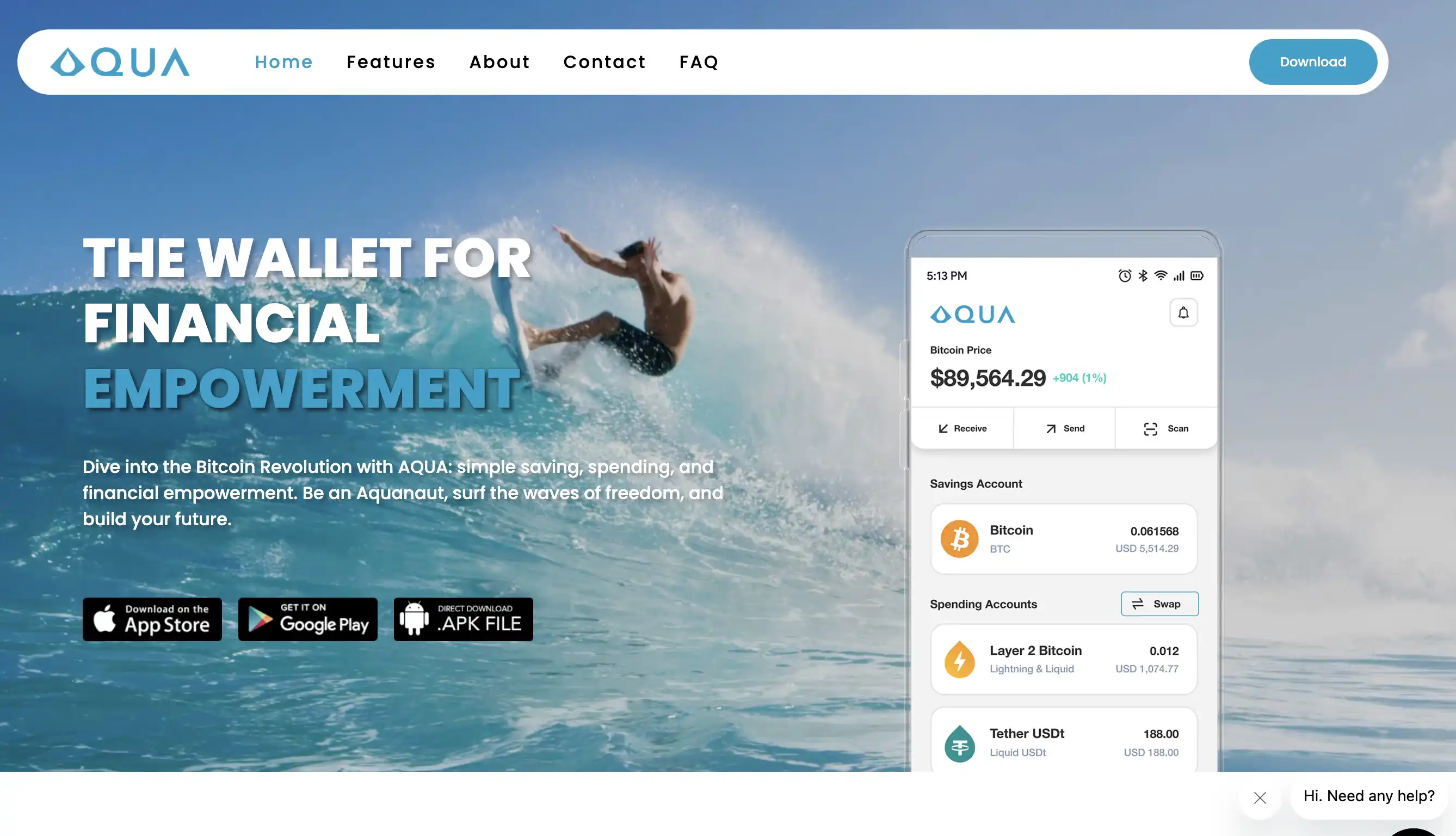 AQUA Wallet Review 2025: A Bitcoin, Lightning and Liquid Software Wallet