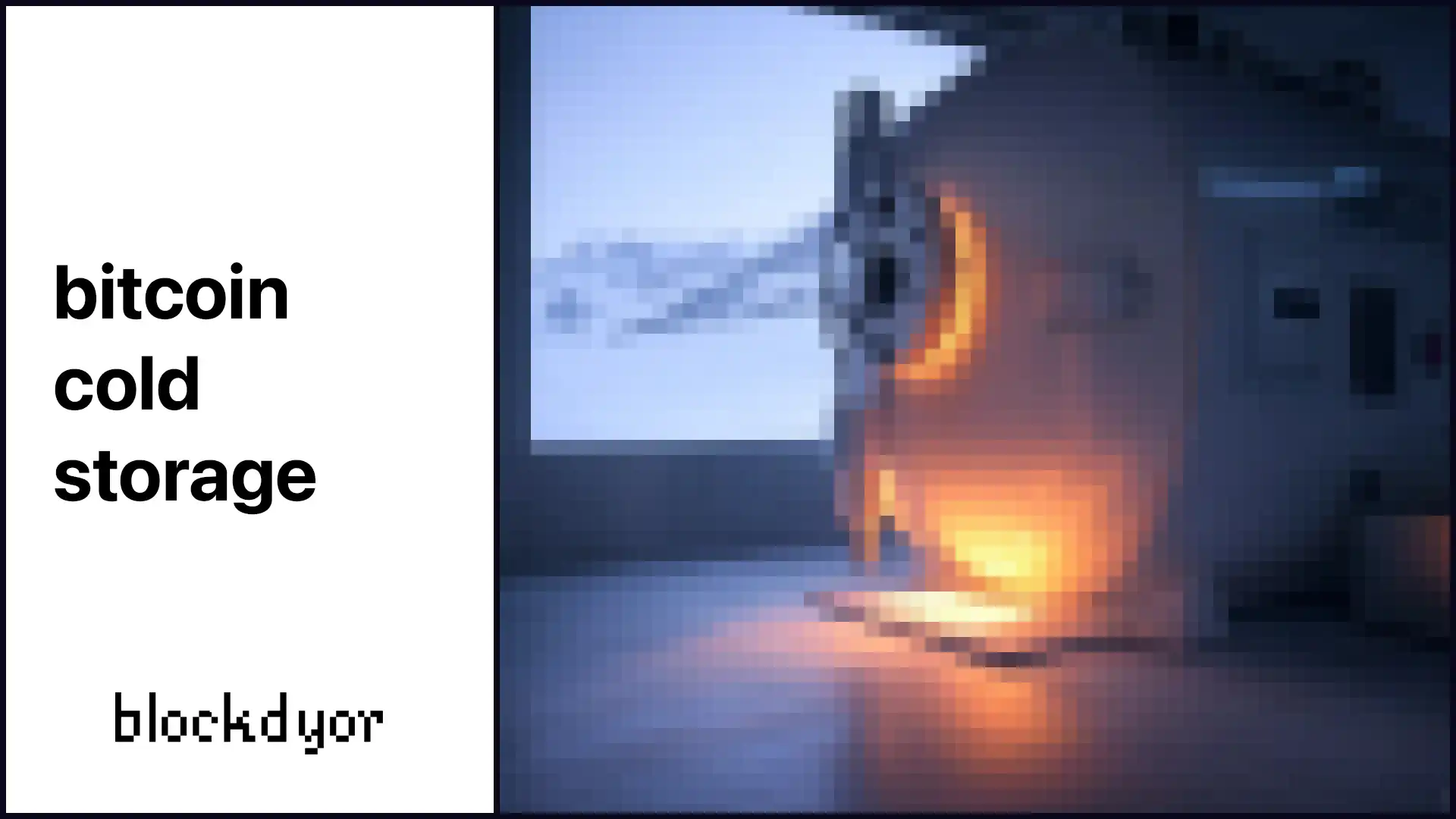 Bitcoin Cold Storage: How To Protect Your Coins In 2025