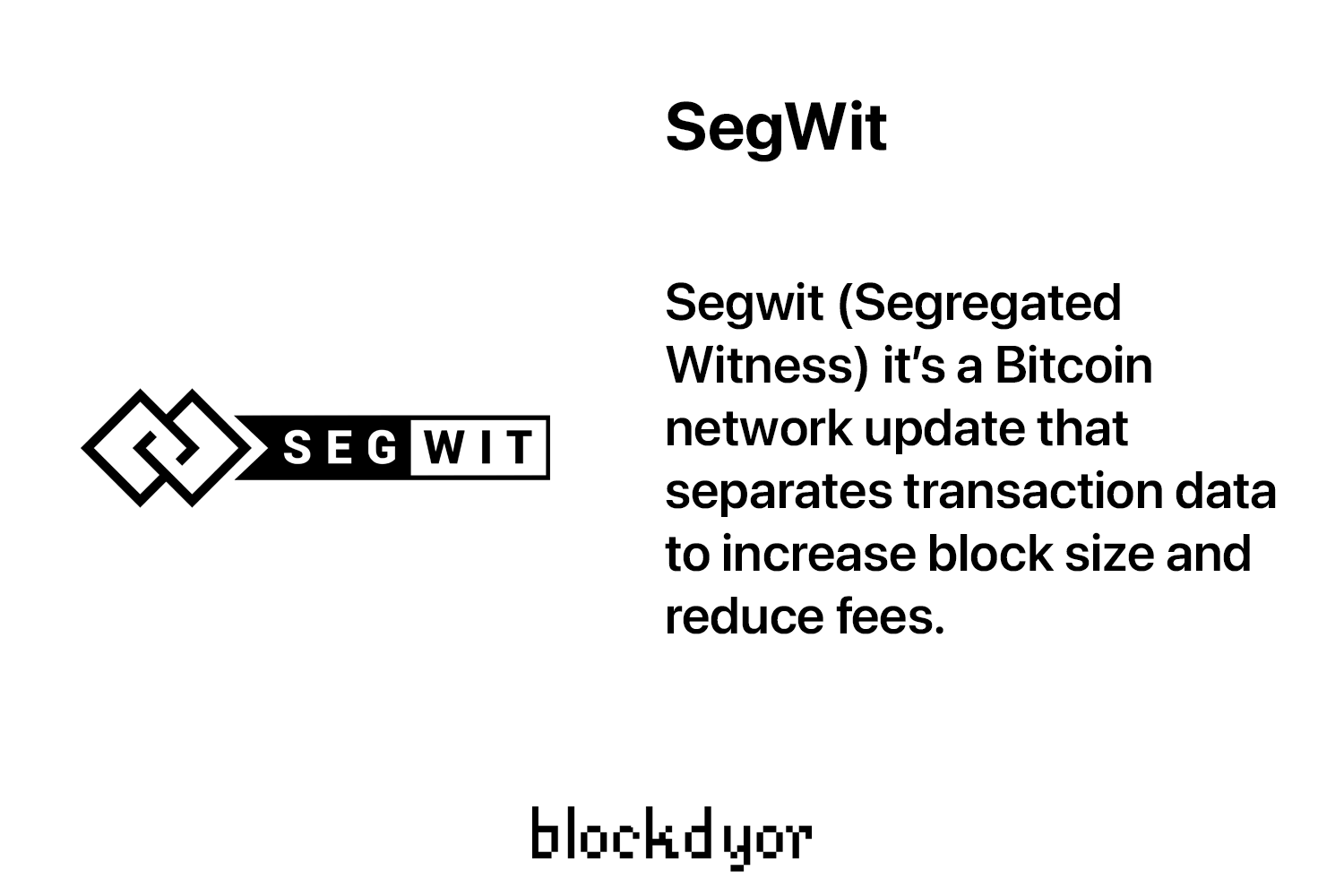 Segregated Witness (SegWit): What Is It And How Does It Work?