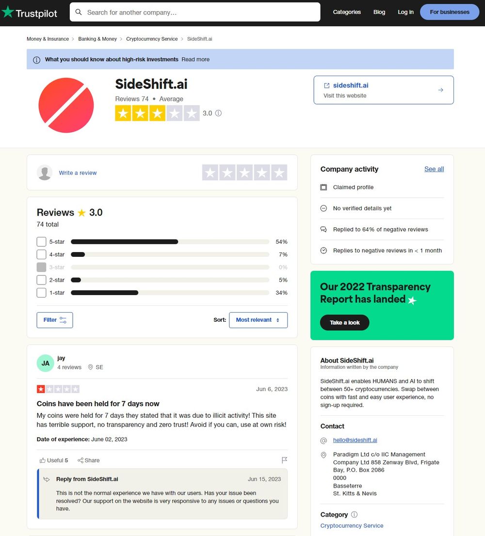 SideShift.ai Review 2025: A No Sign Up Cross-Bridge Swap