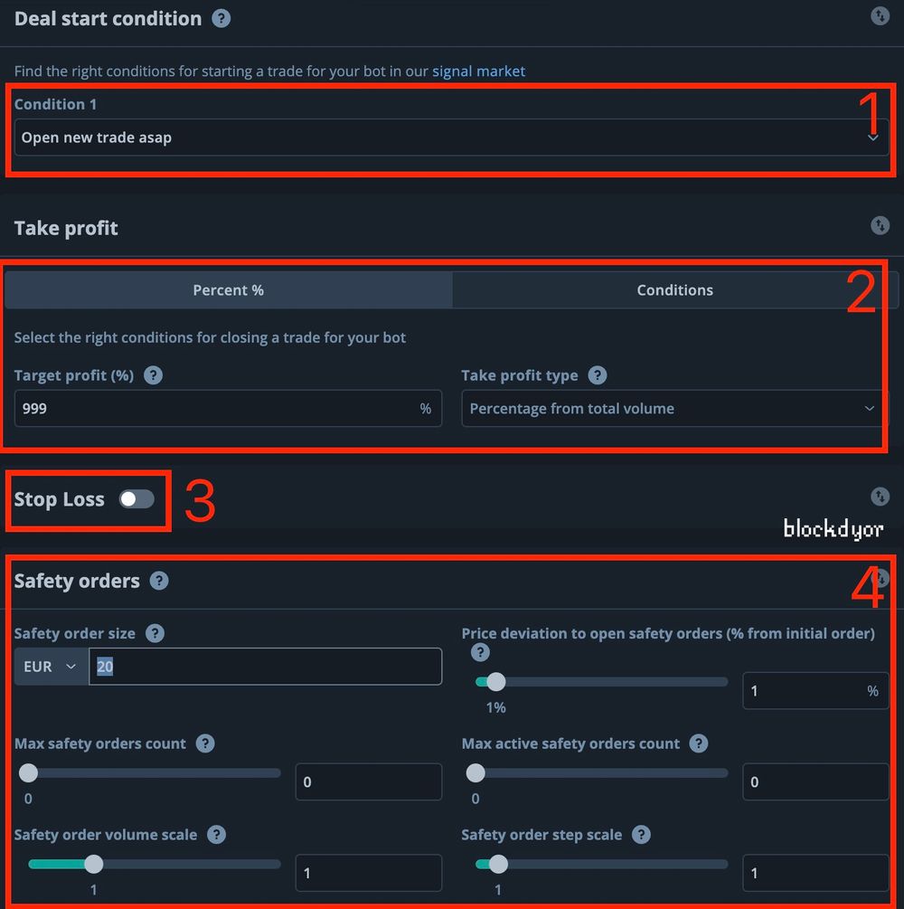 3Commas HODL DCA Bot: How To Set Up & Best Settings