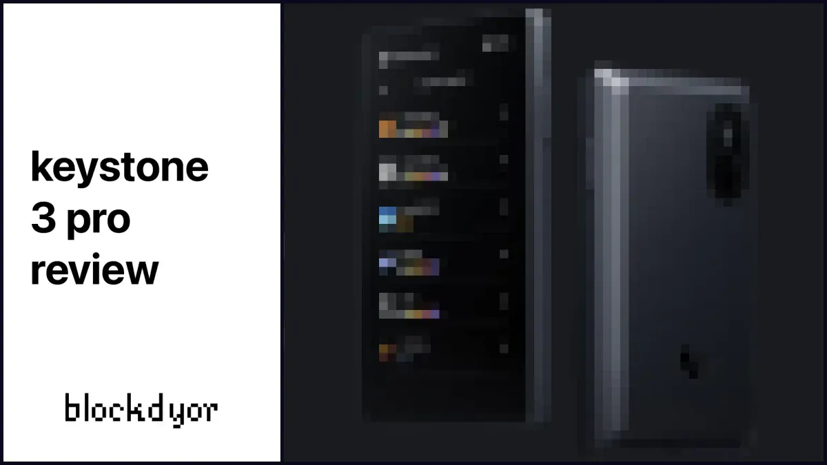 Keystone 3 Pro Review 2025: The Best Hardware Wallet?