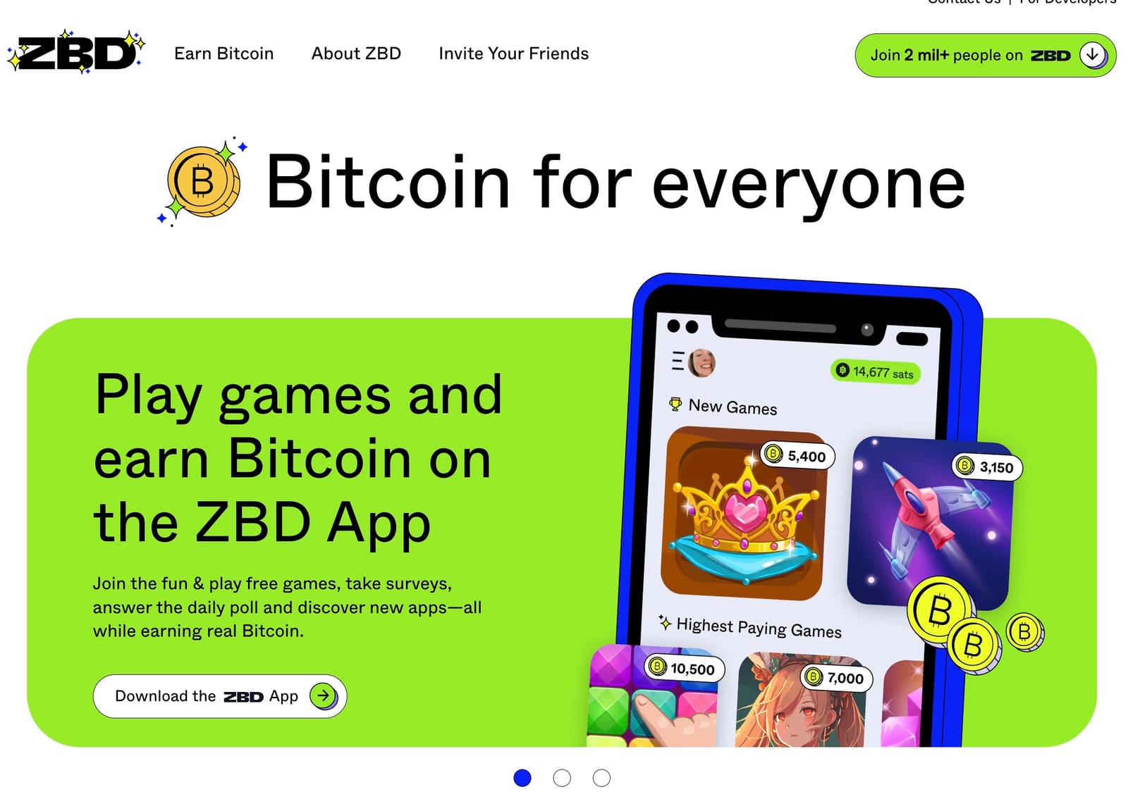 ZBD Review 2025: Earn Bitcoin Rewards by Playing Games