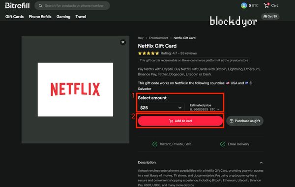 Bitrefill Review 2025: Buy Gift Cards With Crypto Without KYC